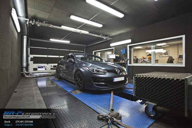 Renault Megane Megane 3 (ph3) RS 2.0T stage 2 - BR-Performance Paris ...