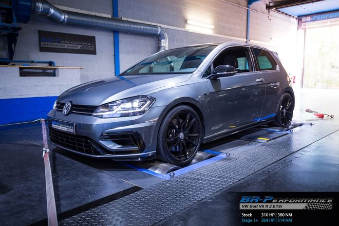 Volkswagen Golf Golf VII Mk2 2.0 TSI - R stage 1 - BR-Performance Paris - Reprogrammation moteur ...